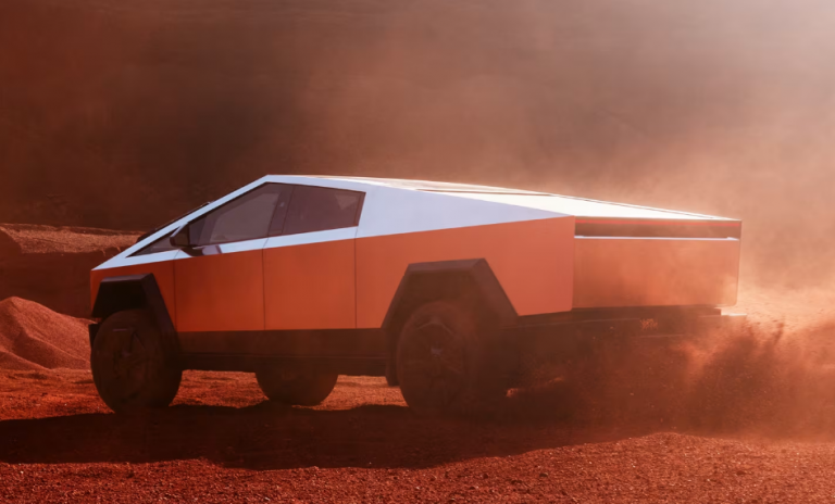 Tesla Cybertruck gets stuck in California beach after driver ignores ...